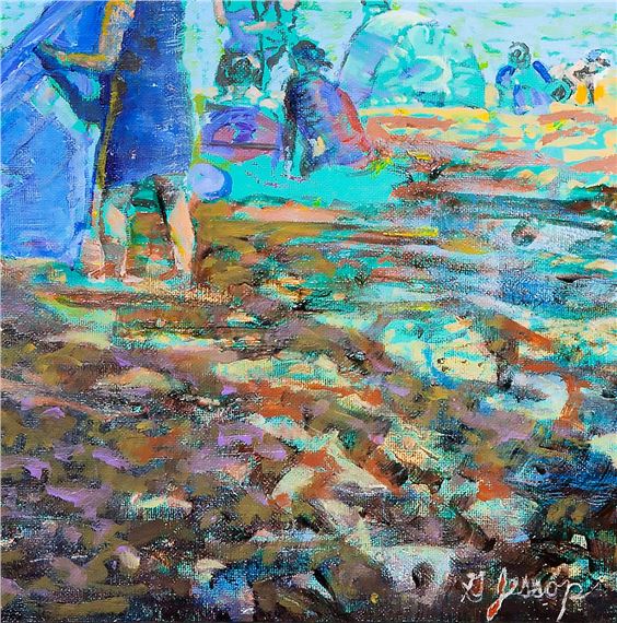 Gerald Jessop | Beach Arrival | MutualArt