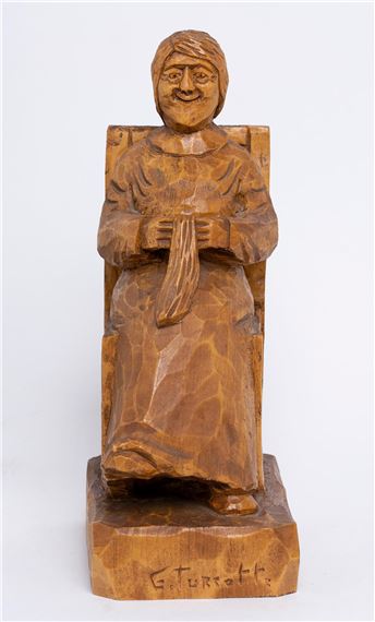 Gaston Turcotte | Untitled - The Happy Knitter | MutualArt