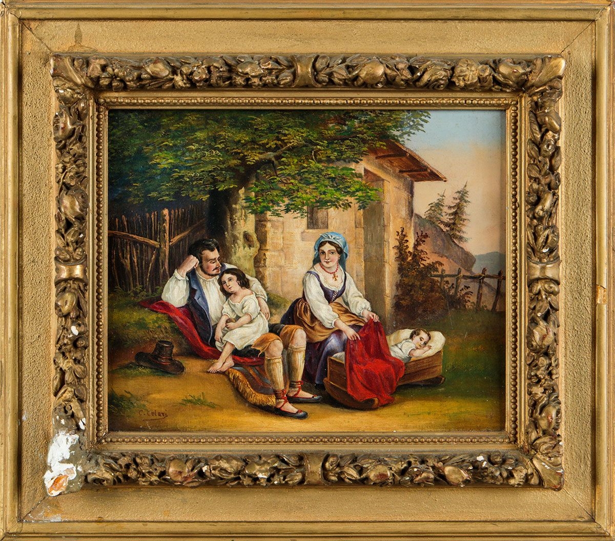 C. Colari | THE ITALIAN FAMILY | MutualArt