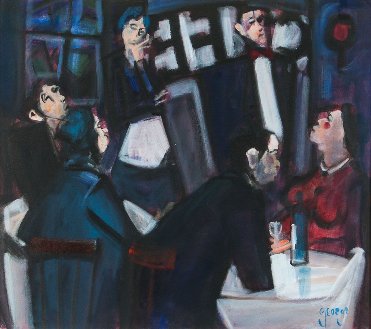 George Dunne | RESTAURANT INTERIOR | MutualArt