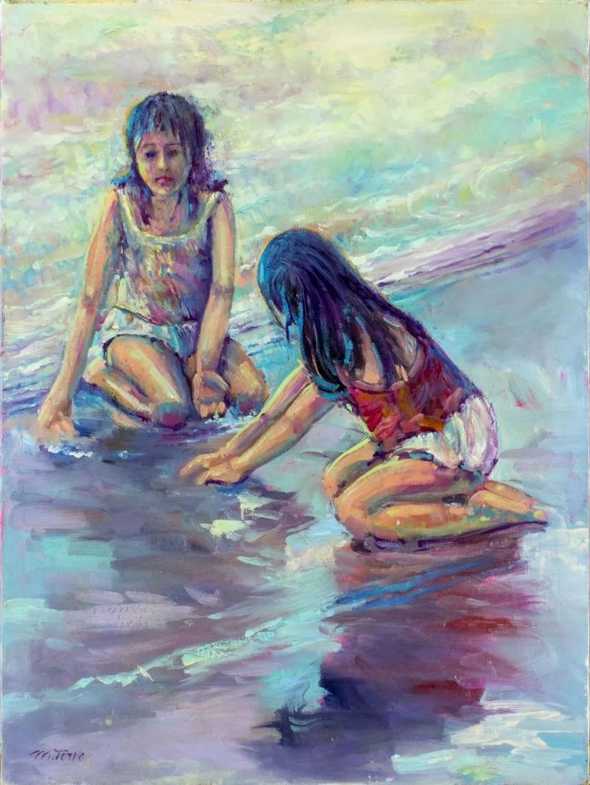 Malcolm Tervo | At the Beach | MutualArt