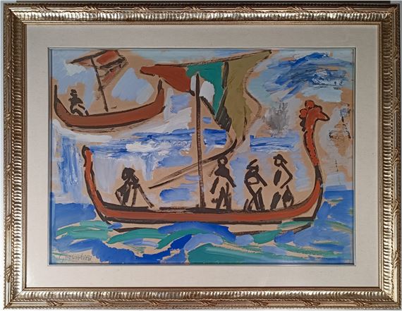 Luciano Albertini | Nave Vichinga | MutualArt