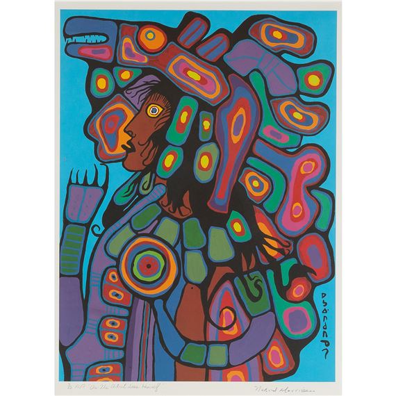 Norval Morrisseau | AS THE ARTIST SEES HIMSELF | MutualArt