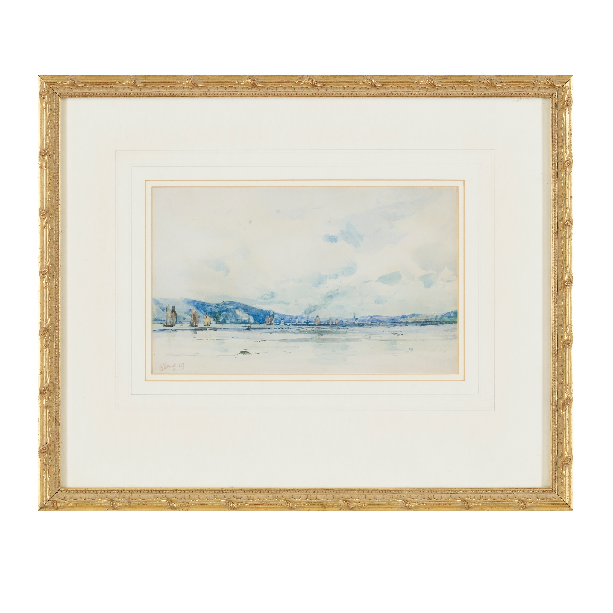 James Kay | BOATS ON THE CLYDE | MutualArt