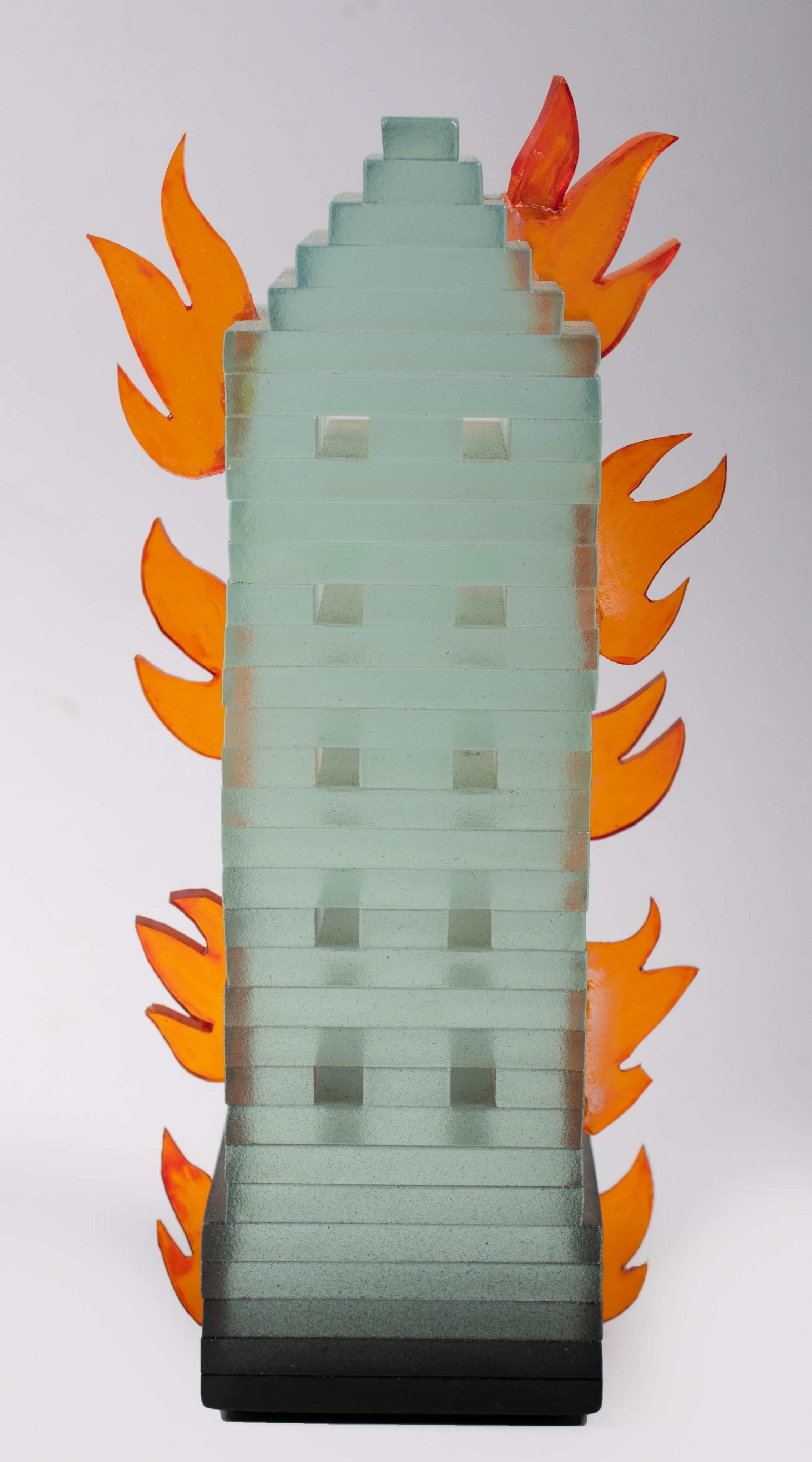 Mary Kay Simoni | BURNING HOUSE (1991) | MutualArt