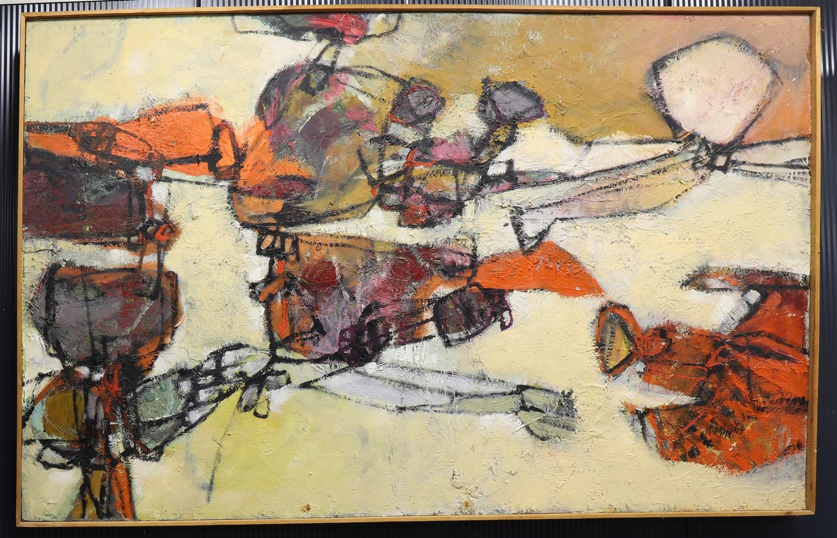Jaap Min | Liftend met de vissen | MutualArt