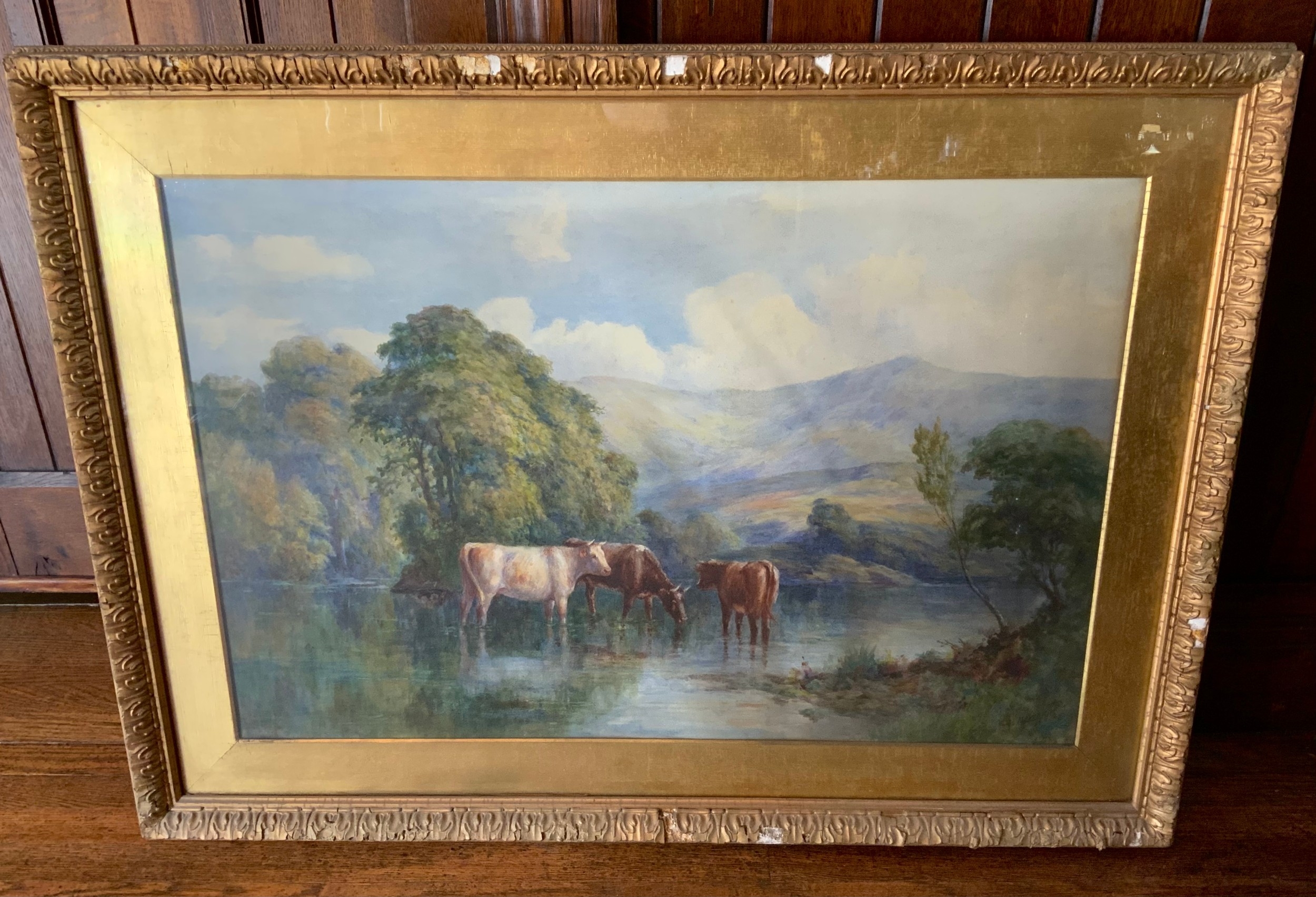 Squire Howard | Cattle Watering | MutualArt