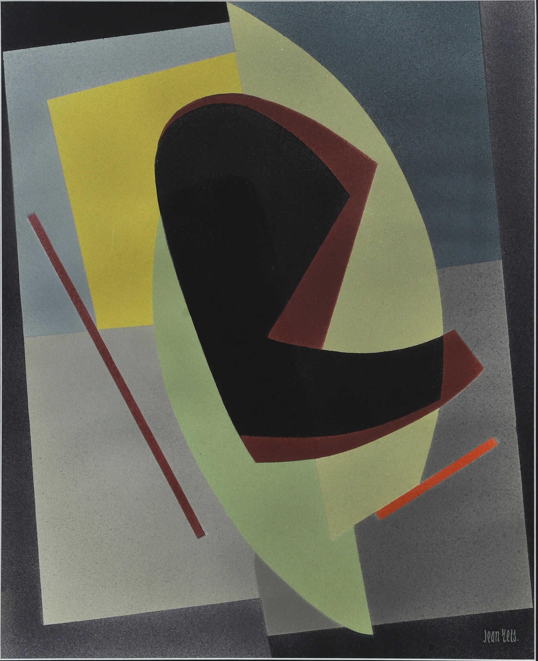 Jean Rets | Composition abstraite | MutualArt