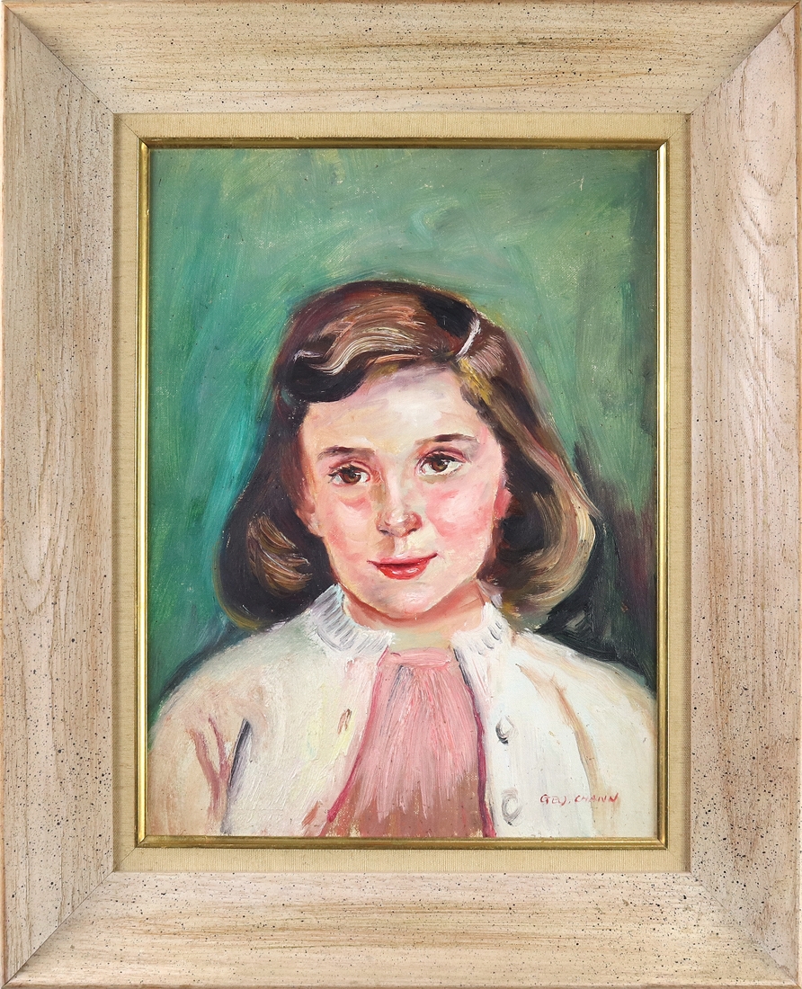 George Chann | Portrait of Young Girl | MutualArt