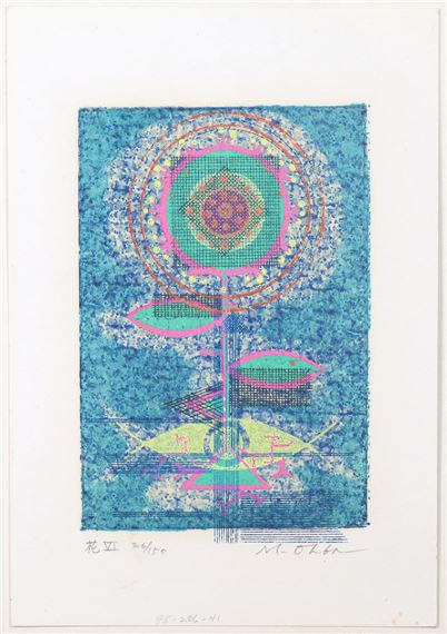Masao Ohba | Flower VI and Blue Bird V | MutualArt