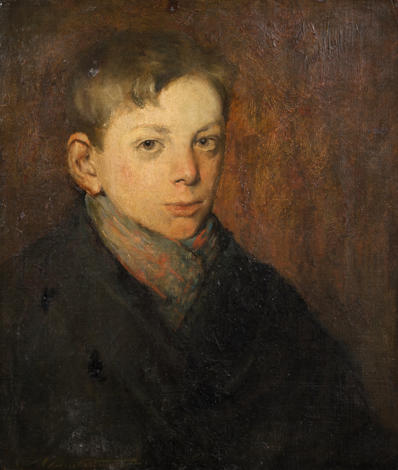 Charles Webster Hawthorne | Portrait of a Young Man | MutualArt