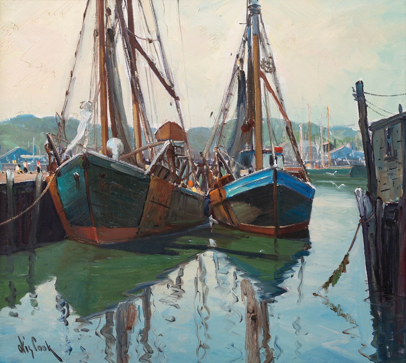 Otis Cook | Gloucester Harbor | MutualArt