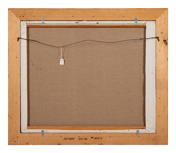 Gary David Hoffmann | Snowy Landscape with Hawk (1986) | MutualArt