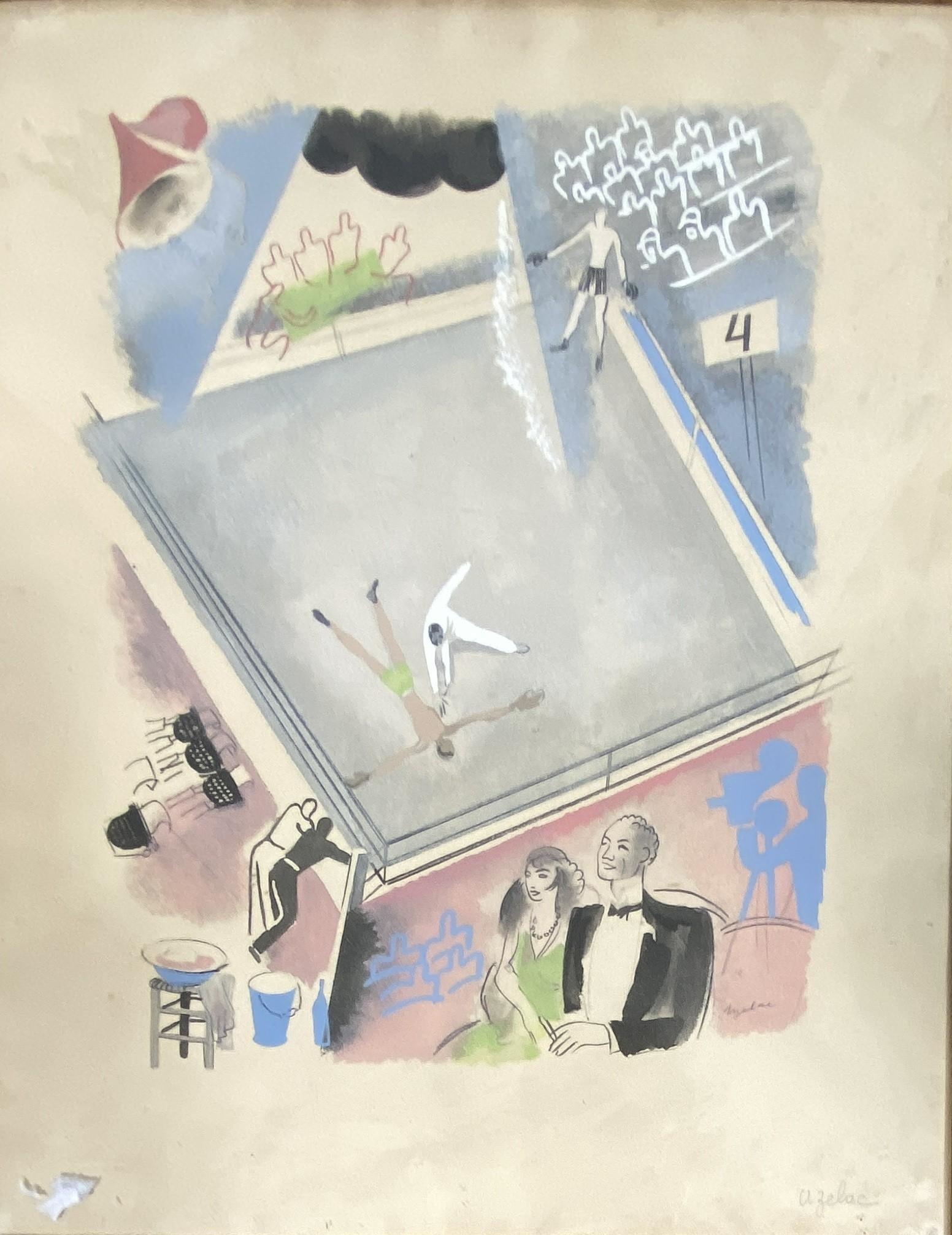 Milivoj Uzelac | Le Boxe (1932) | MutualArt