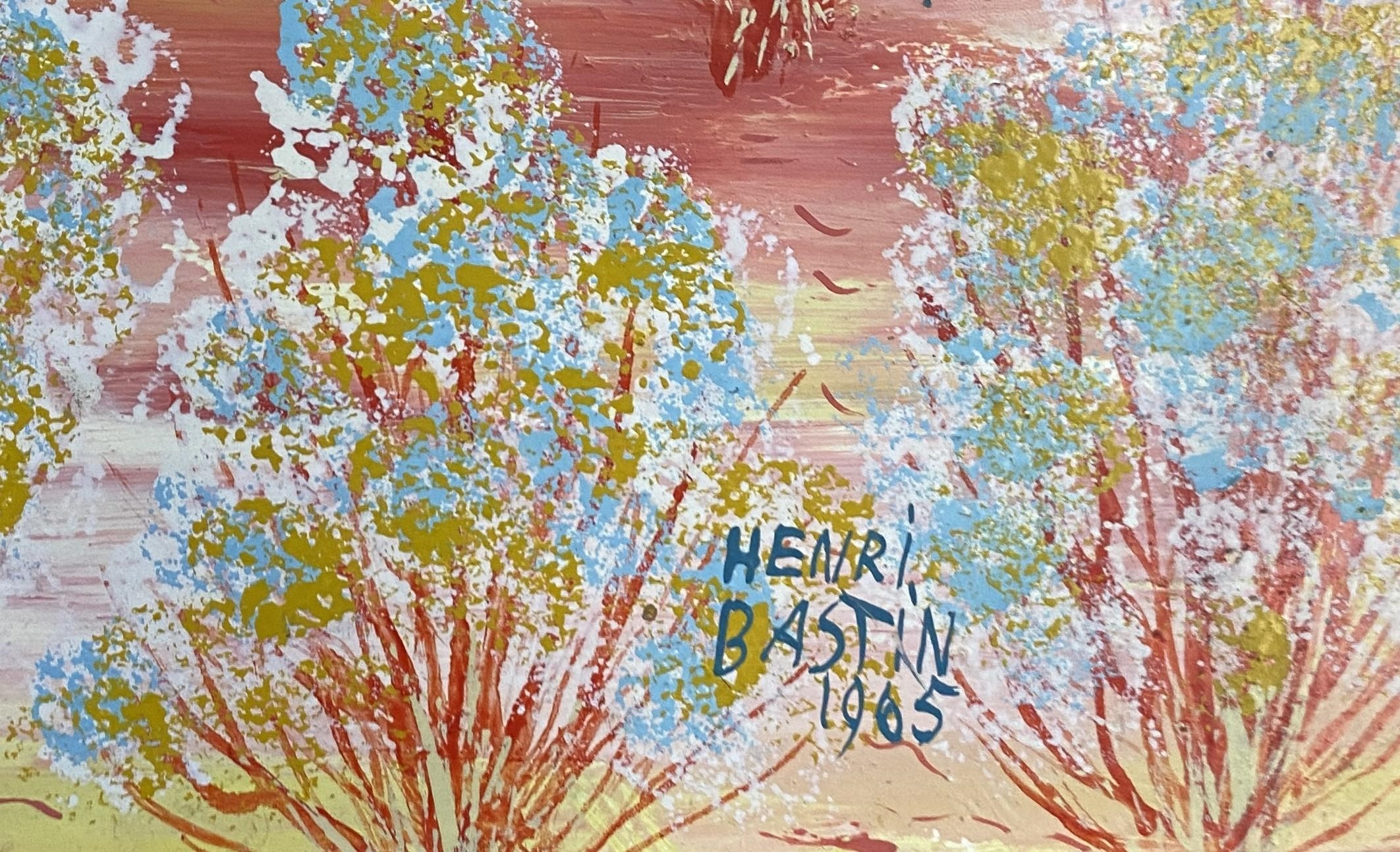 Henri Bastin | West Australian Landscape (1965) | MutualArt