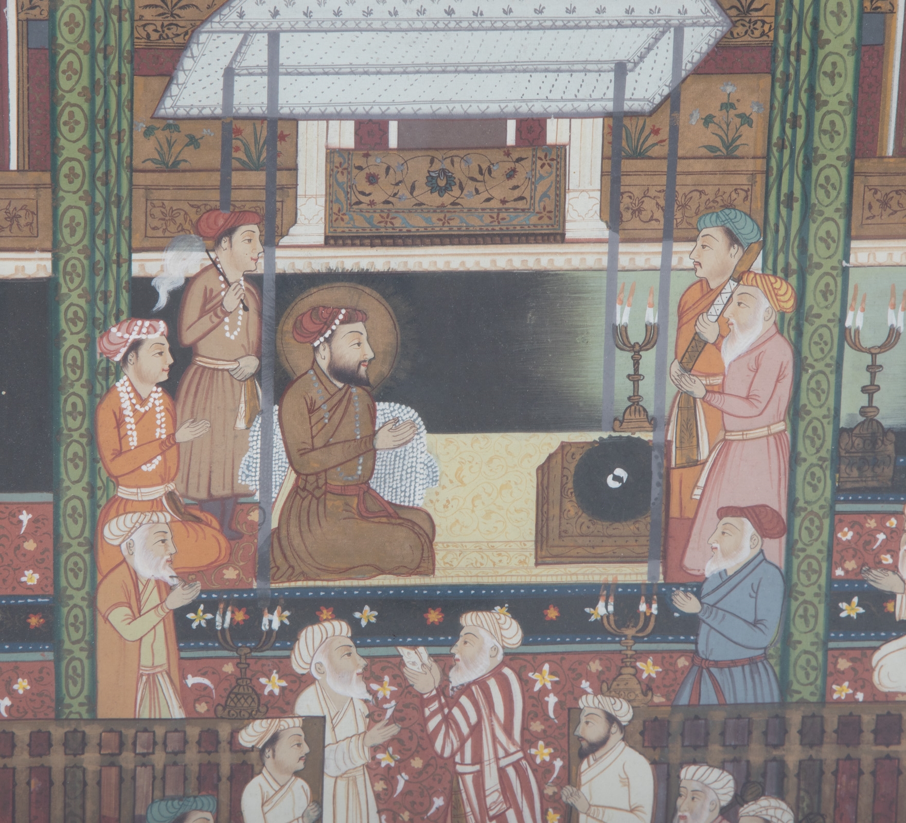 Persian School, 20th Century | Persian Court Scene Illustrations ...
