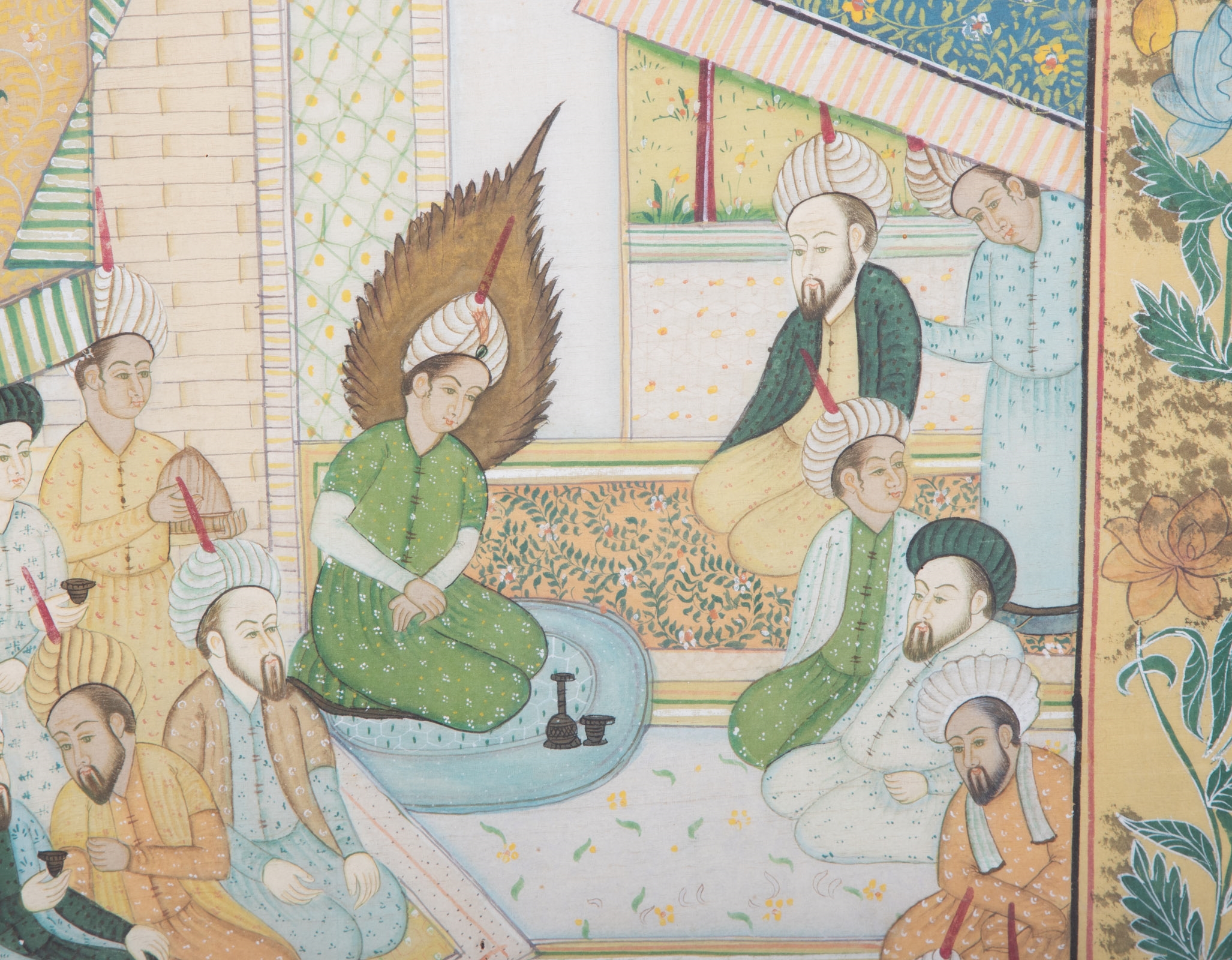 Persian School, 20th Century | Persian Court Scene Illustrations ...