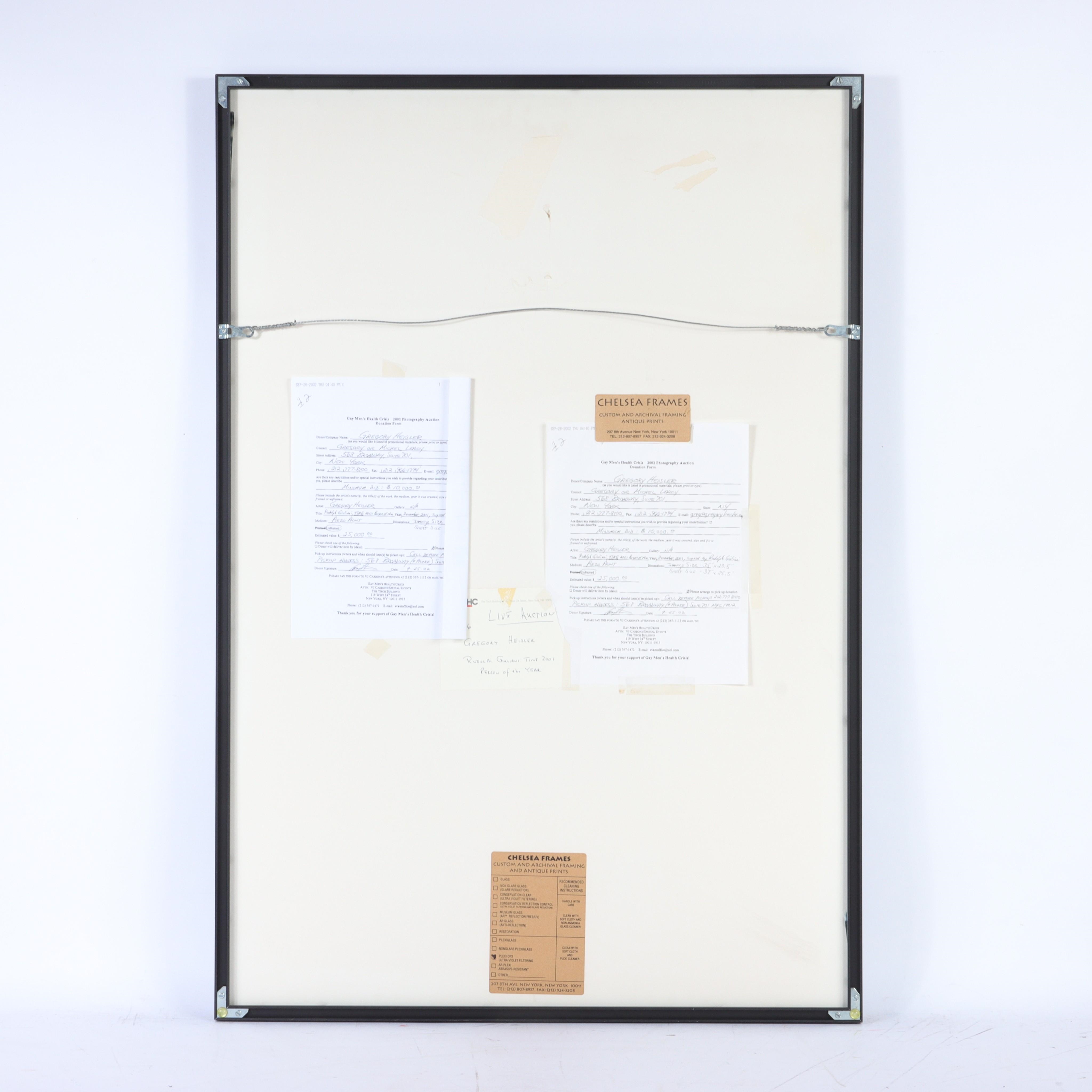 Gregory Heisler | Rudolph Giuliani Time Magazine Dec. 2001 Person of ...