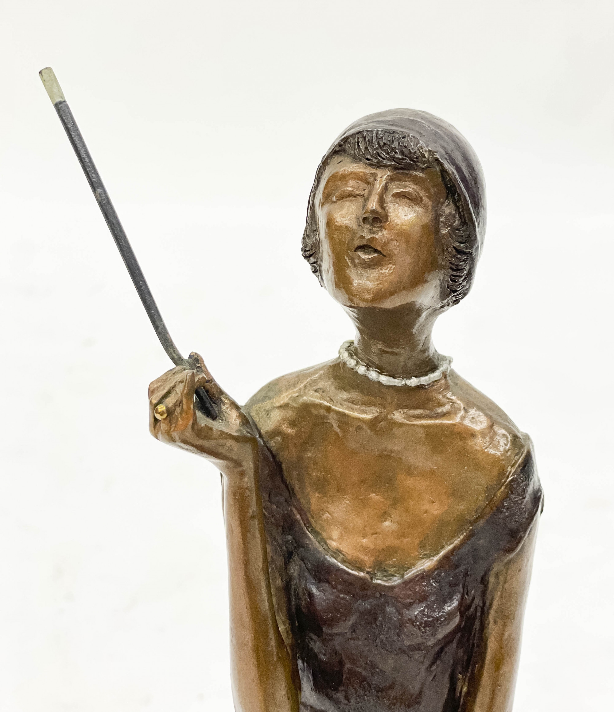 Corinne Weinberg | Flapper Leaning On Banister (1984) | MutualArt