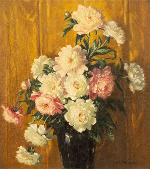 Volney Allan Richardson | White Peonies | MutualArt