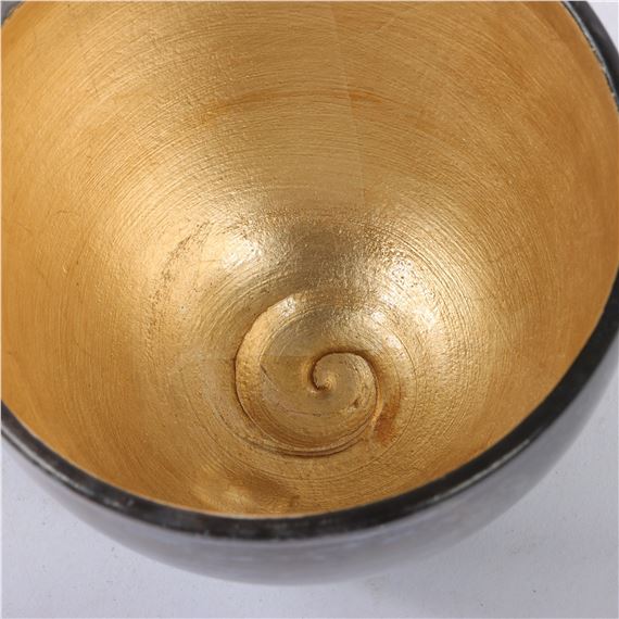 Bennett Bean | American studio pottery vessel with gilt interior (1997 ...