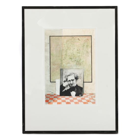 Gerald G. Boyce | untitled Poe figure (1950) | MutualArt