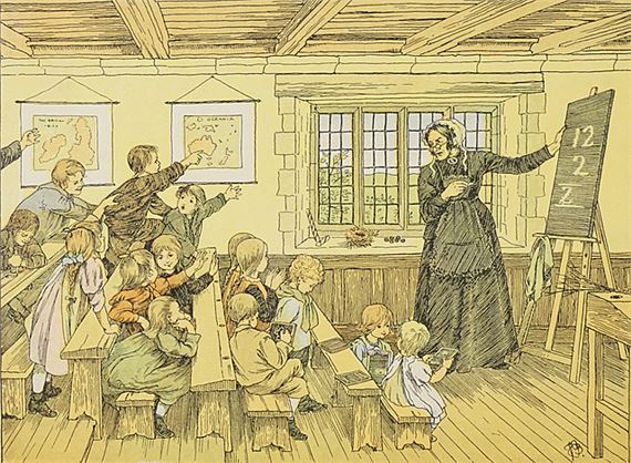 Francis Donkin Bedford | school class (1900) | MutualArt