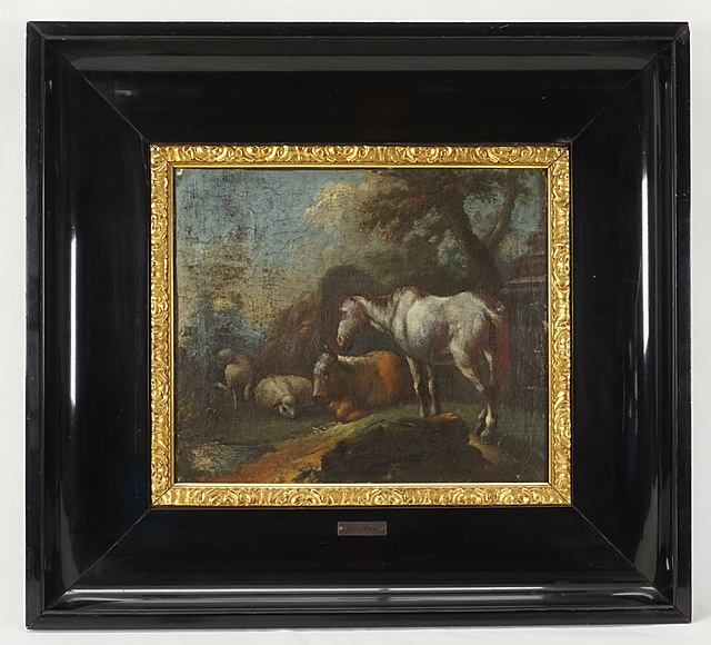 Johan Heinrich Roos | Resting animals | MutualArt