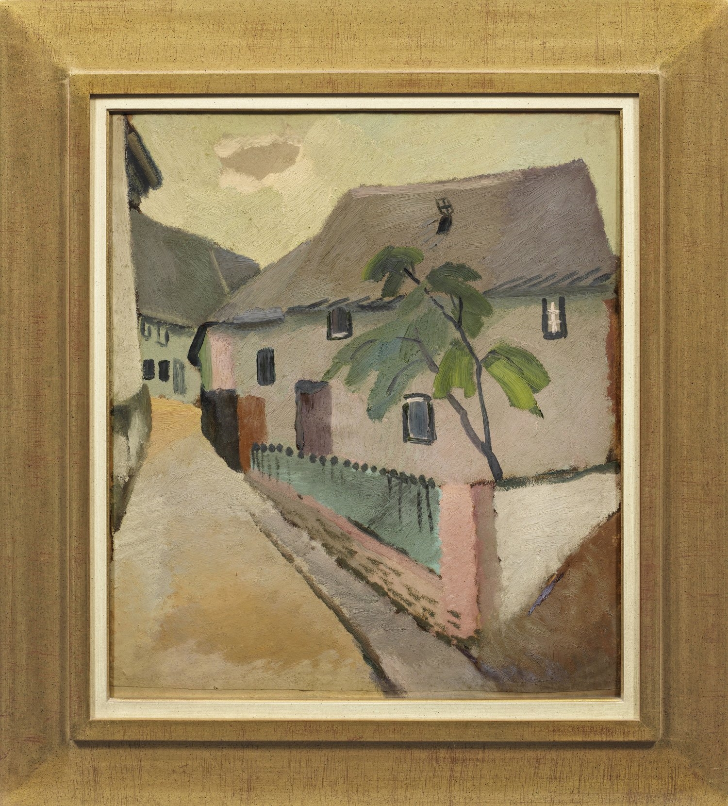 Hans Zank | Dorfstraße (1945) | MutualArt