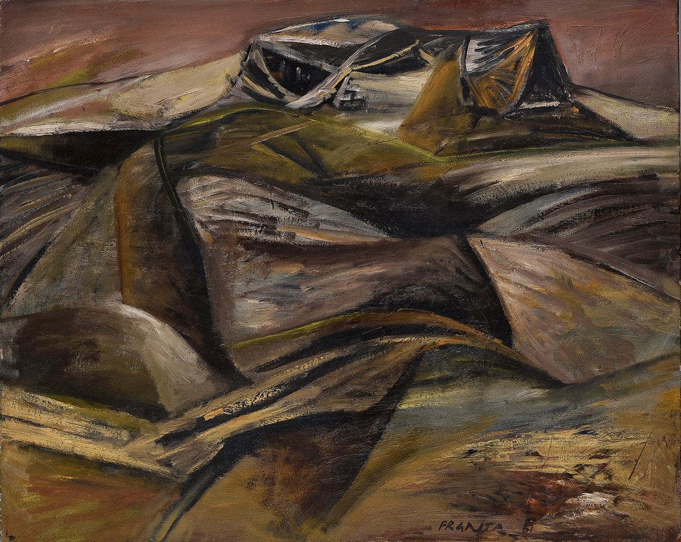 François Franta | Landscape (1961) | MutualArt