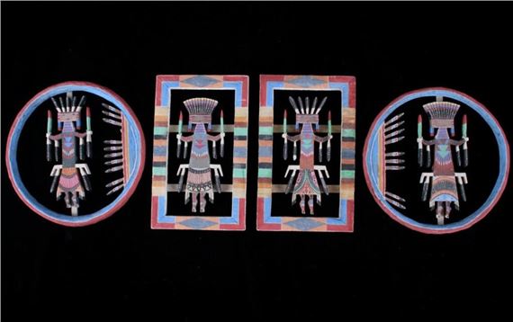 Thomas Begay | 4 Artworks at Auction | MutualArt