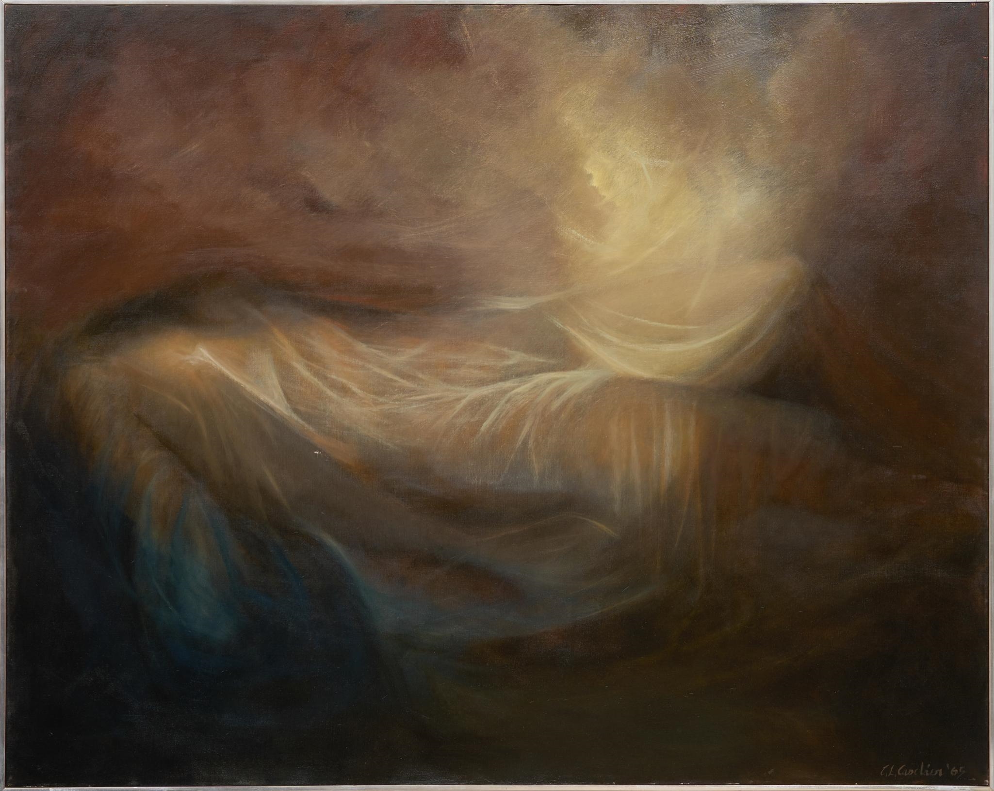 Cecil Lang Casebier | Boy with Darts (1959) | MutualArt