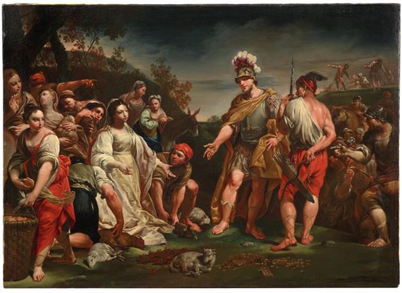 Giuseppe Maria Crespi | David and Abigail | MutualArt