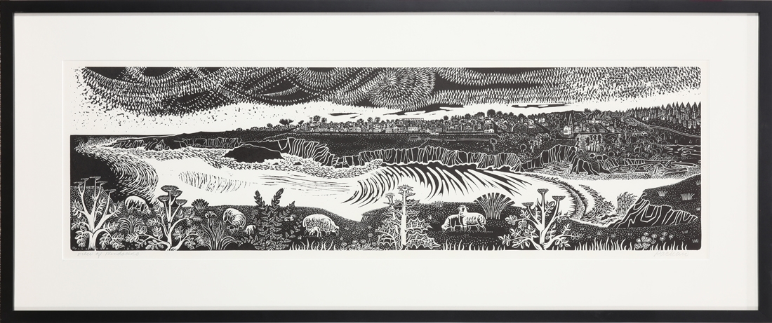 Emmy Lou Packard | View of Mendocino (1960) | MutualArt