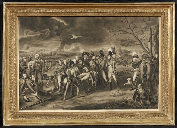 Wilhelm Ferdinand von Brandis | The Death of General von dem Busch ...