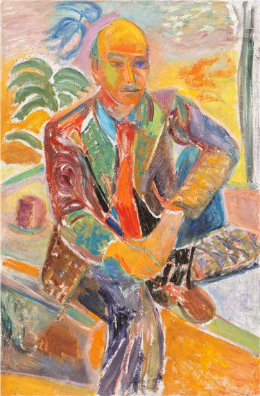 Lutka Pink | Portrait d’un intellectuel (1976) | MutualArt