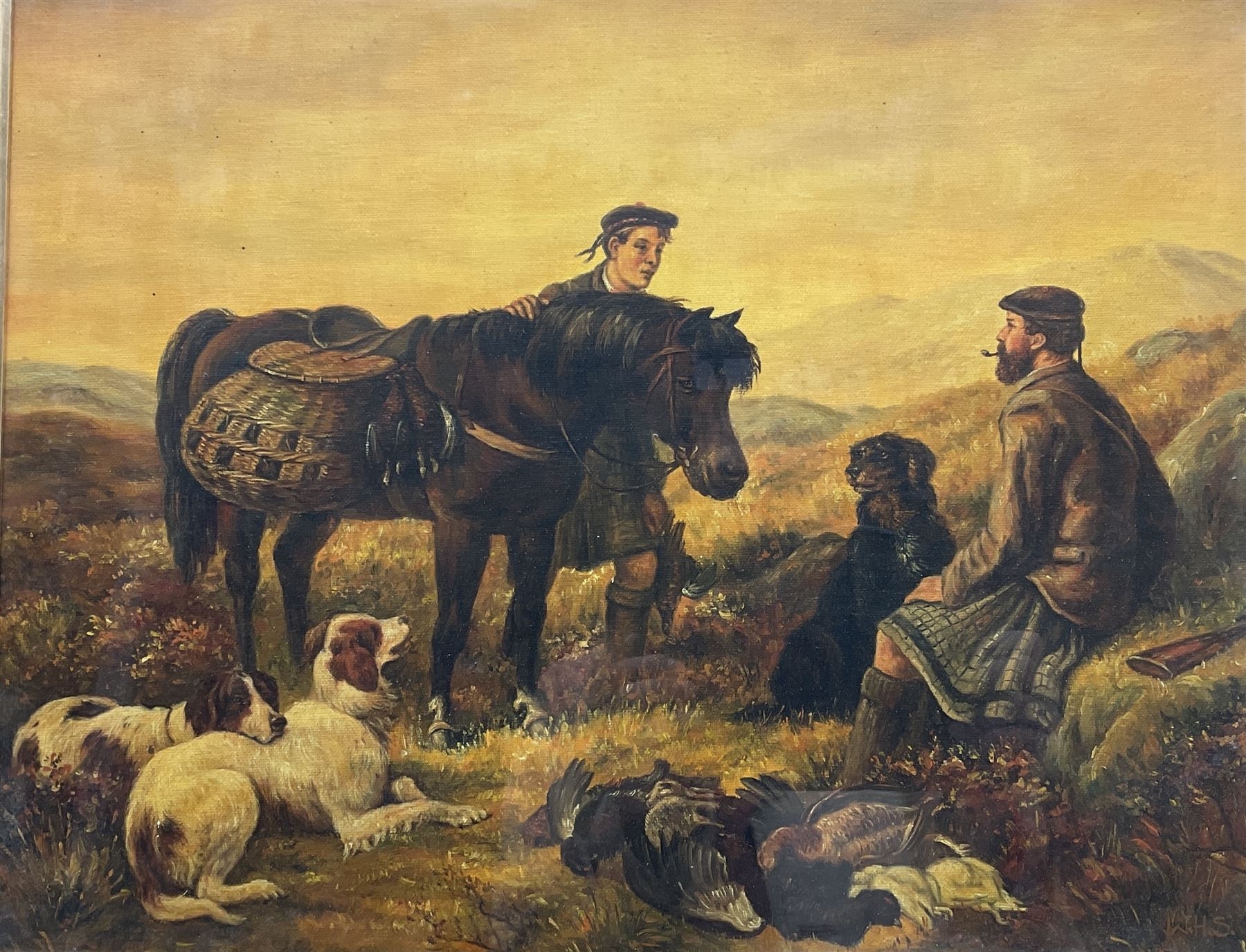 William Hamilton Snape | Scottish Hunters with the Day's Bag | MutualArt