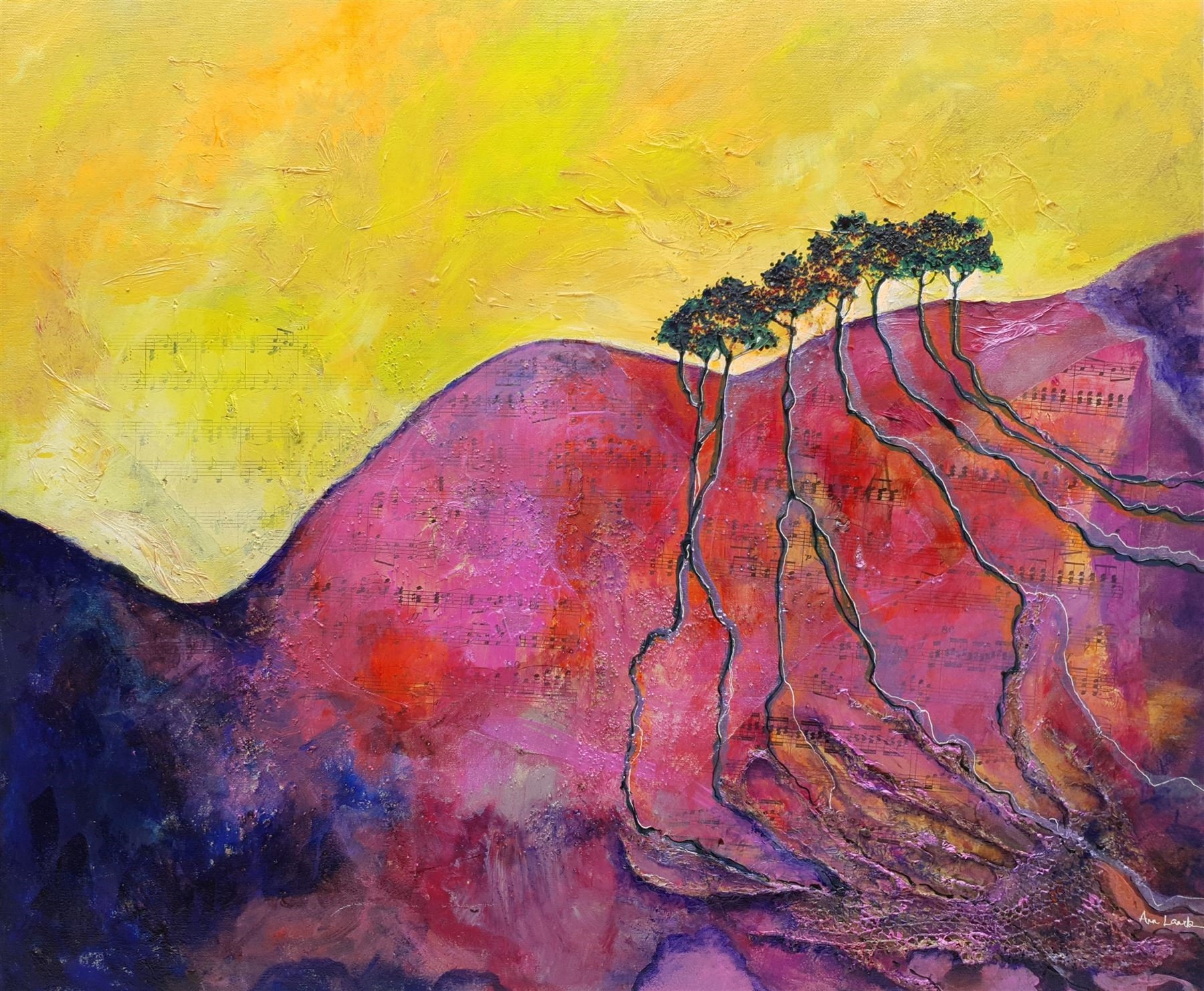 Ann Lamb | 'The Hills are Alive with the Sound of Music' | MutualArt