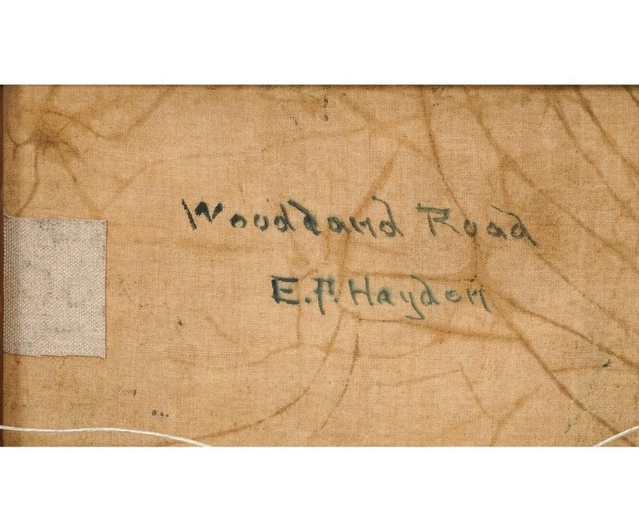 Edward Parker Hayden | Woodland Road | MutualArt