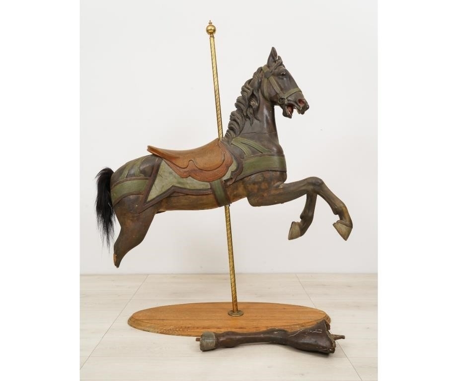 Gustav A. Dentzel | Prancer carousel | MutualArt