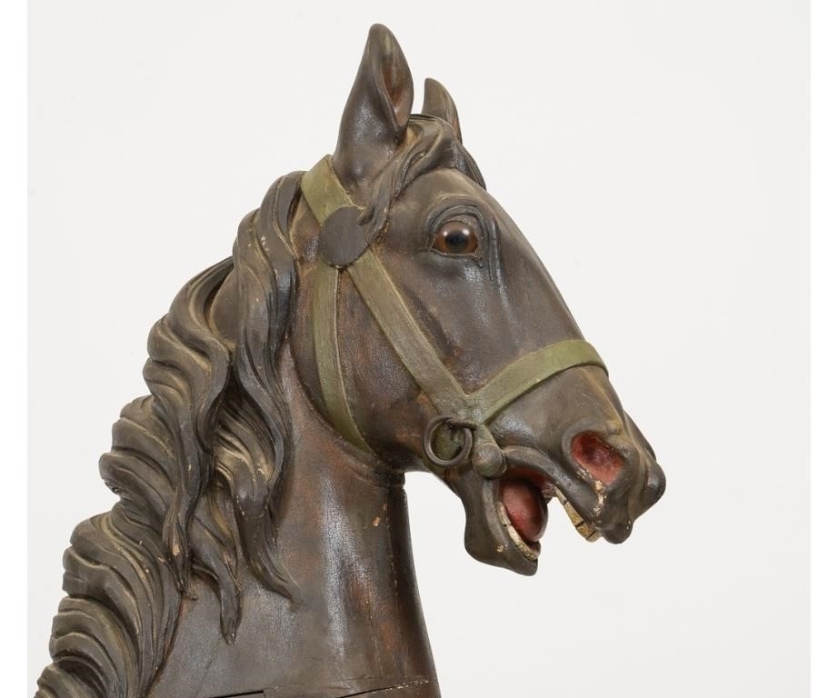 Gustav A. Dentzel | Prancer carousel | MutualArt