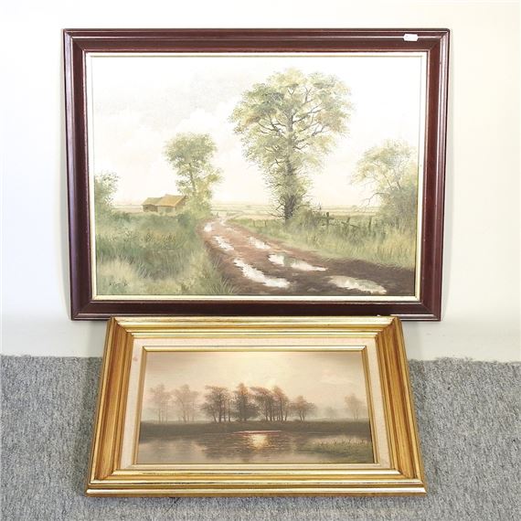 Kevin Curtis | river landscape (1958 - 2009) | MutualArt