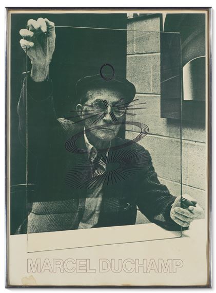 Marcel Duchamp | Exhbition Poster for The Almost Complete Works of Marcel Duchamp at the Tate ...