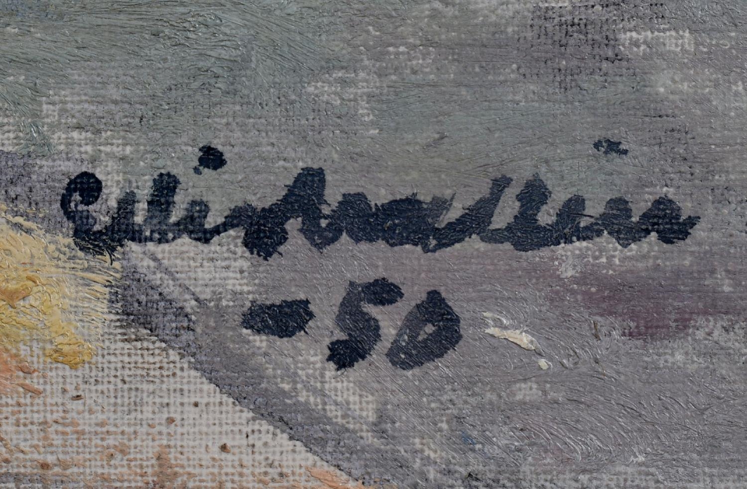 Ellis Wallin | Boathouse (1950) | MutualArt