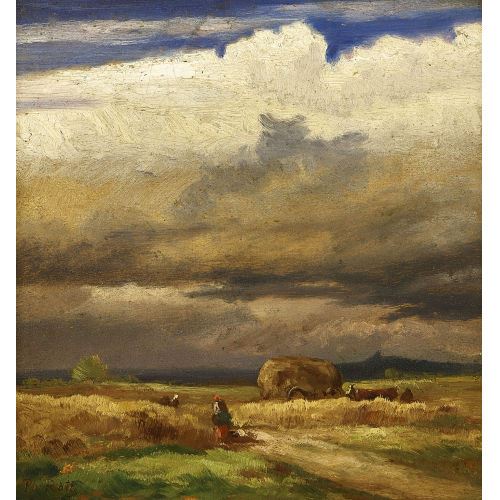 Philipp Röth | Die Getreideernte. | MutualArt