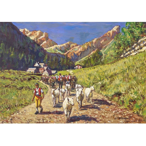 Federico Starnone | Alpaufzug | MutualArt