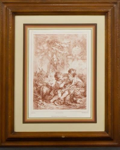 Charles-Emile Wattier | Kinder mit Schafen | MutualArt