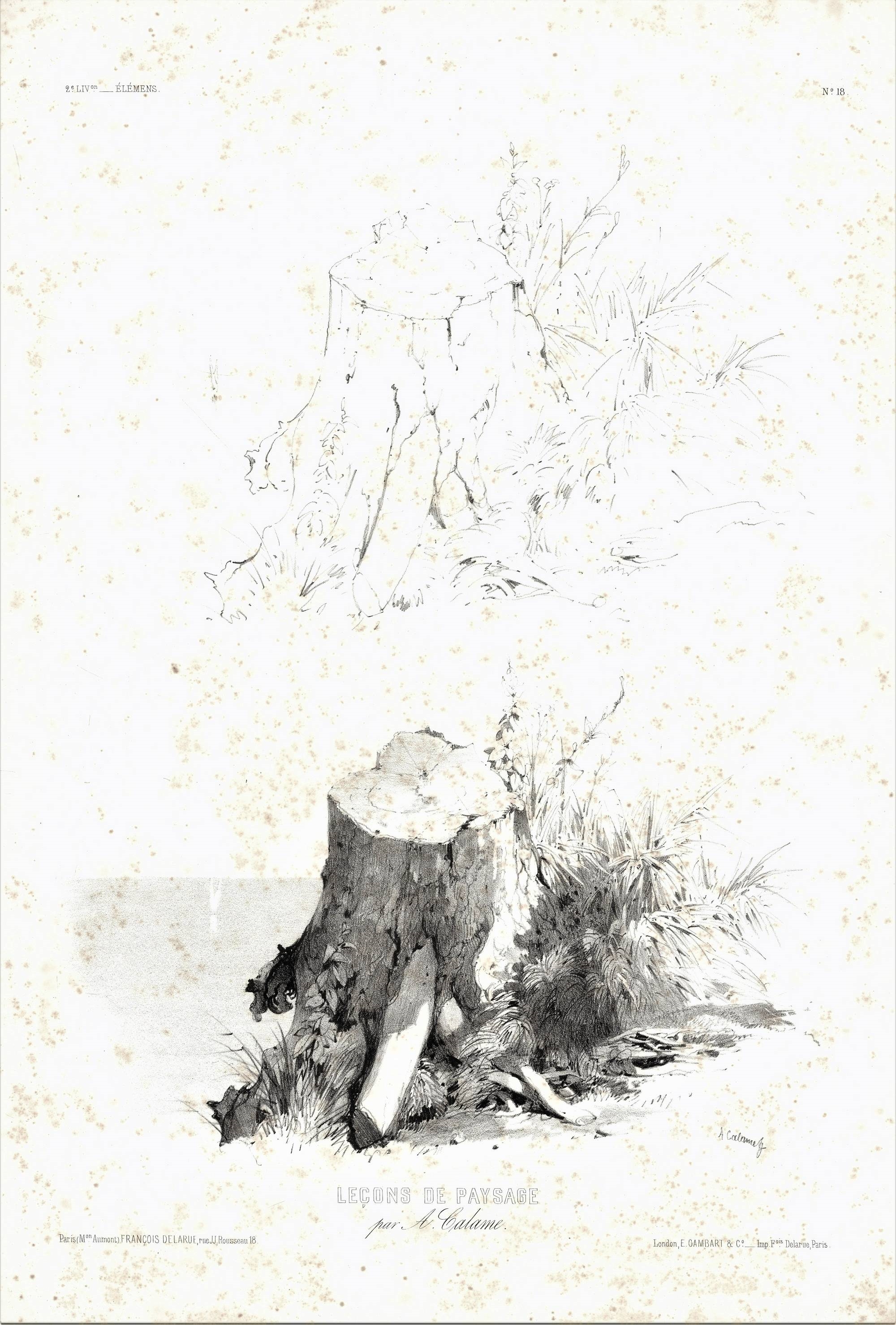 Alexandre Calame | Lecons de paysage | MutualArt