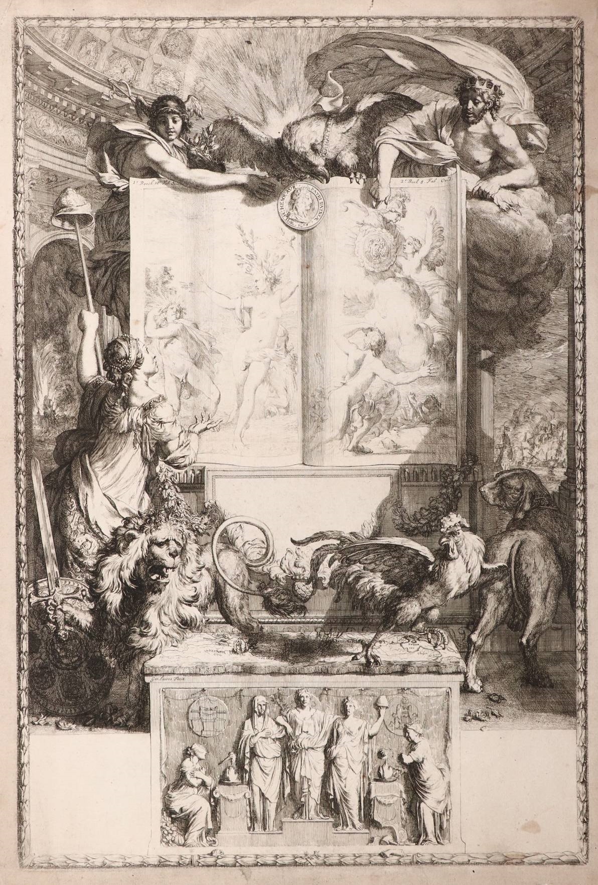 Gerard de Lairesse | Allegories on the glory of William III, Prince of ...