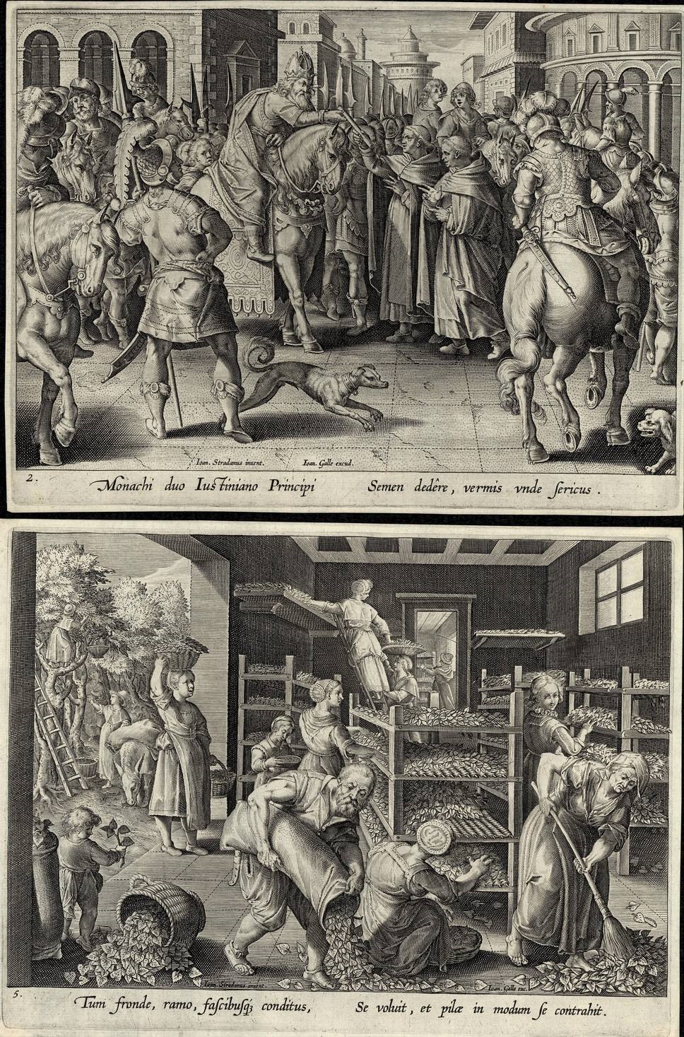 Karel Van Mallery | the history of the silkworm and silk-spinning ...